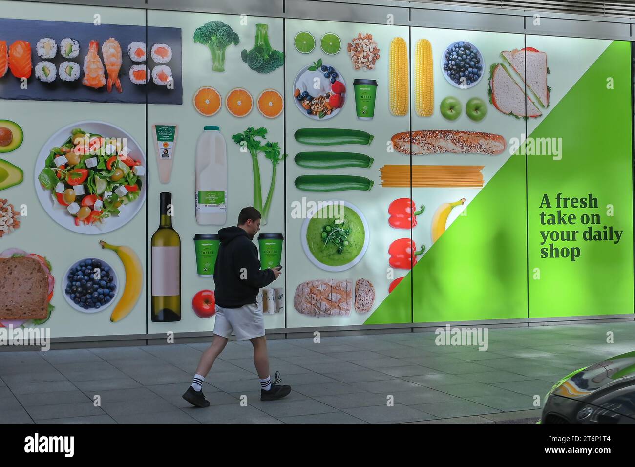 A fresh take on your daily shop Stock Photo - Alamy