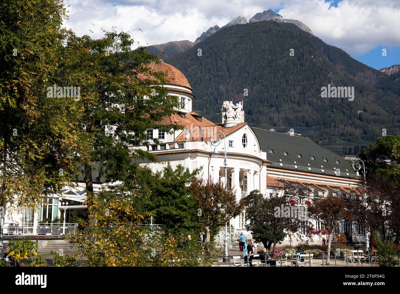 Bozano, Merano is the beautiful and famous place to go Stock Photo - Alamy