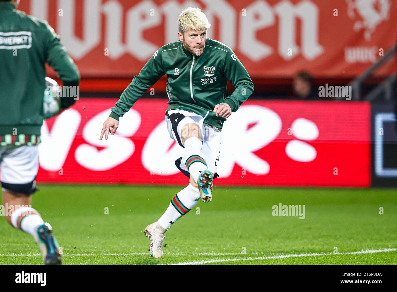 ENSCHEDE, NETHERLANDS - NOVEMBER 11: Lasse Schone of NEC during the ...