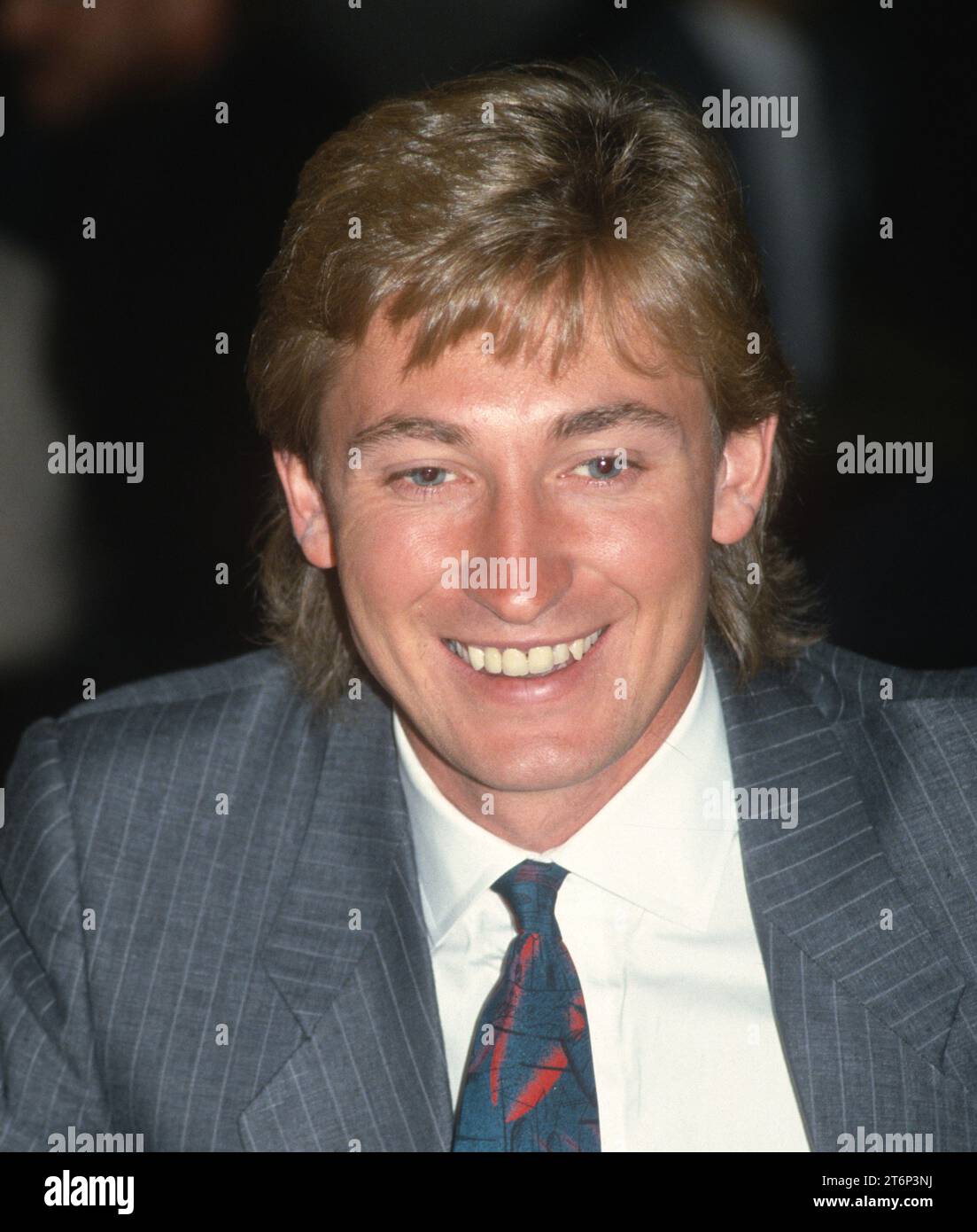 1987 Wayne Gretzky John Barrett/PHOTOlink.net Stock Photo - Alamy