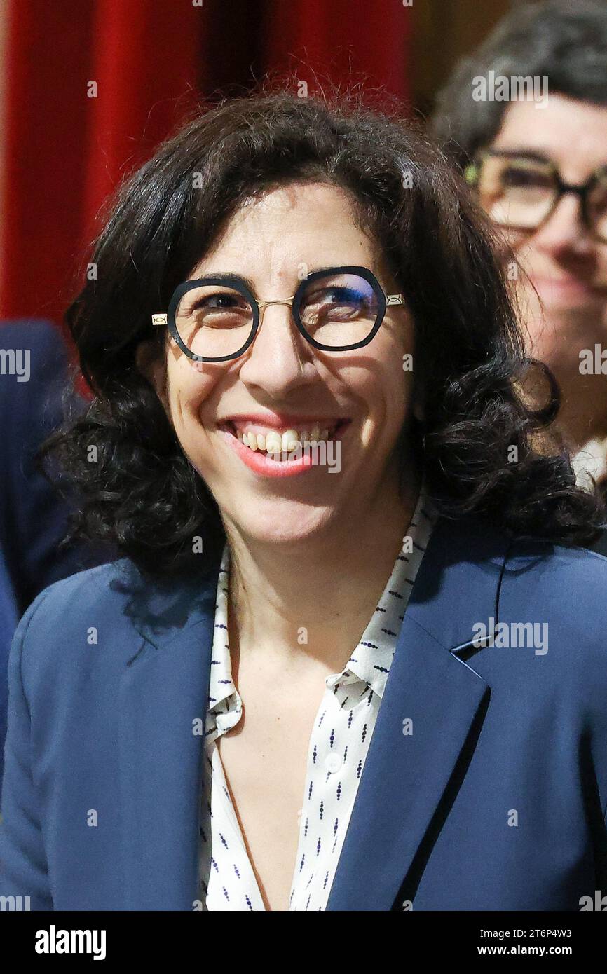 The Minister of Culture, Rima Abdul Malak, Meeting and exchange with ...