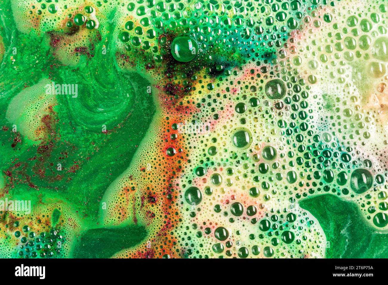 Colorful foam texture Stock Photo - Alamy