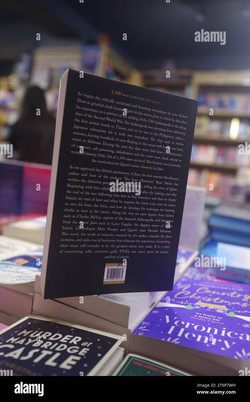 The Book of Quint by Ryan Dacko, a prequel to the novel Jaws gets a UK ...