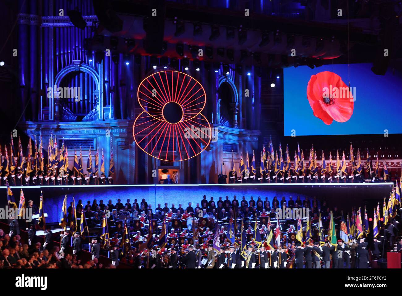 The Royal British Legion Festival of Remembrance at the Royal Albert Hall in London. Picture ...