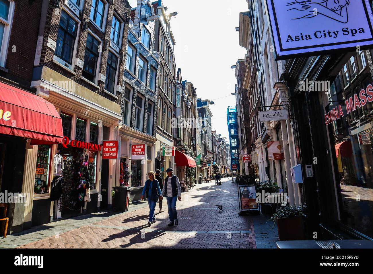 Amsterdam, Netherlands. Image captured old buildings, architecture and ...