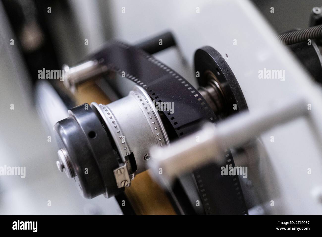 Machine for perforating film material, grant from VG Bild-Kunst ...