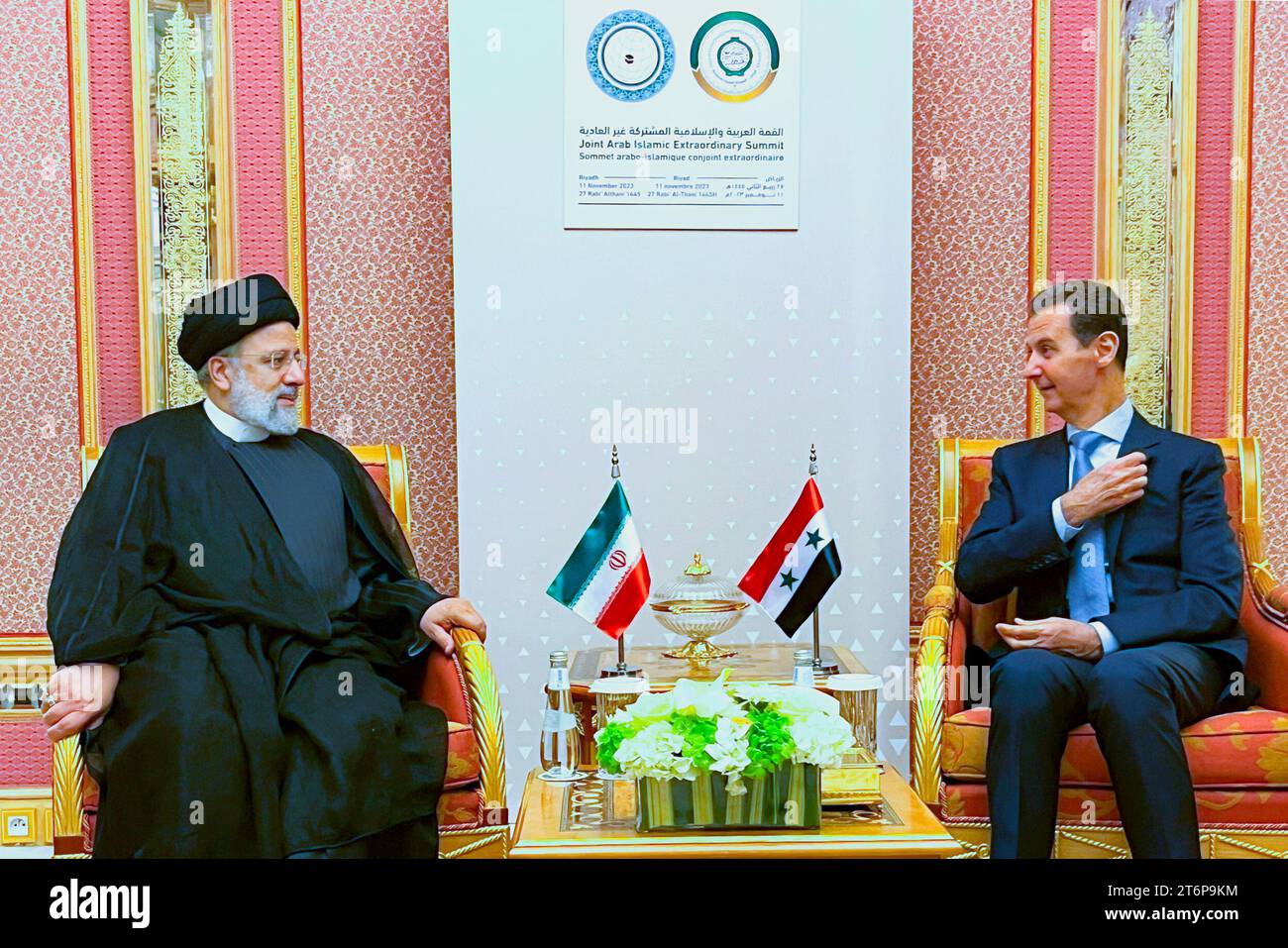 November 11, 2023, Riyadh, Saudi Arabia: Iranian President EBRAHIM ...