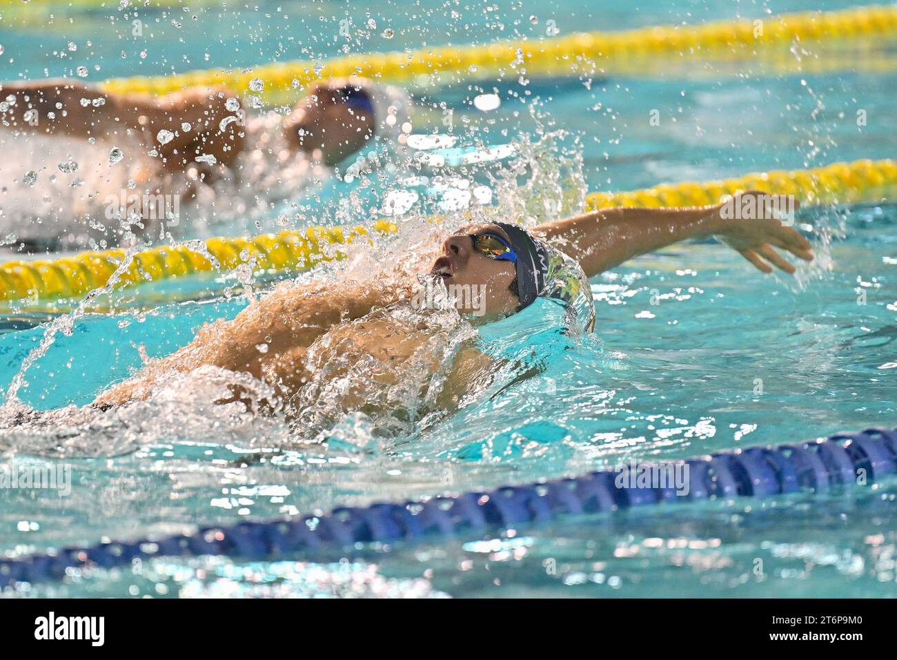 200 mt. black men: Michele Lamberti (Fiamme Gialle) second classified ...