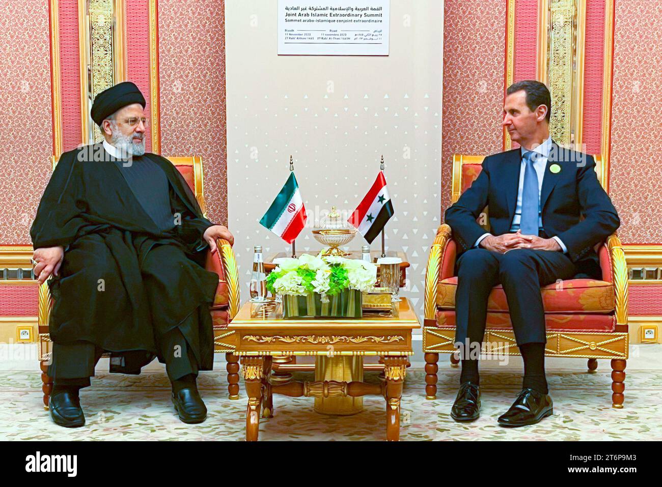 Bashar al assad raisi hi-res stock photography and images - Alamy