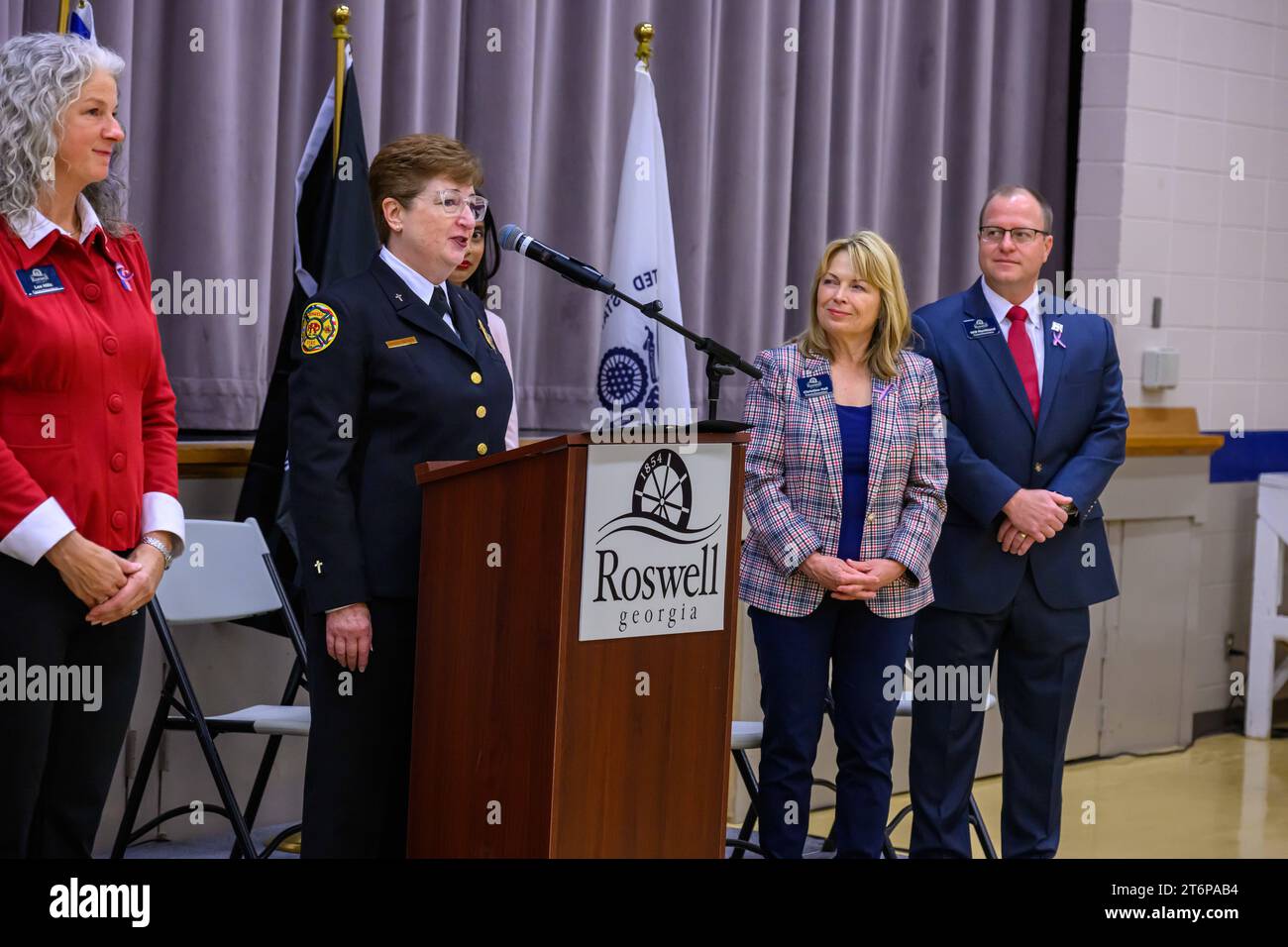 November 11, 2023, Roswell, Georgia, United States: Roswell Fire ...