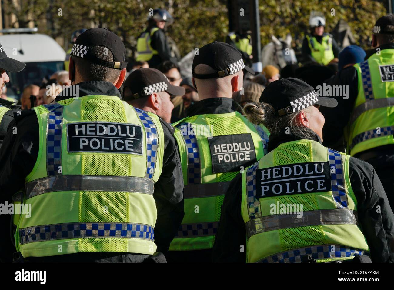 London UK. 11th November 2023. Free Palestine march through central ...