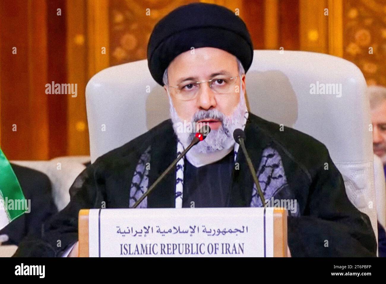 November 11, 2023, Riyadh, Saudi Arabia: Iran's President EBRAHIM RAISI ...