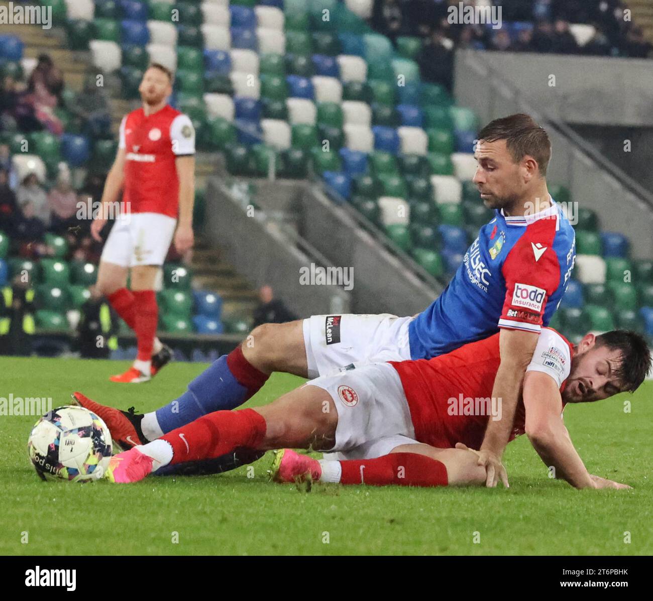 Windsor Park, Belfast, Northern Ireland, UK. 11th Nov 2023. Sports ...