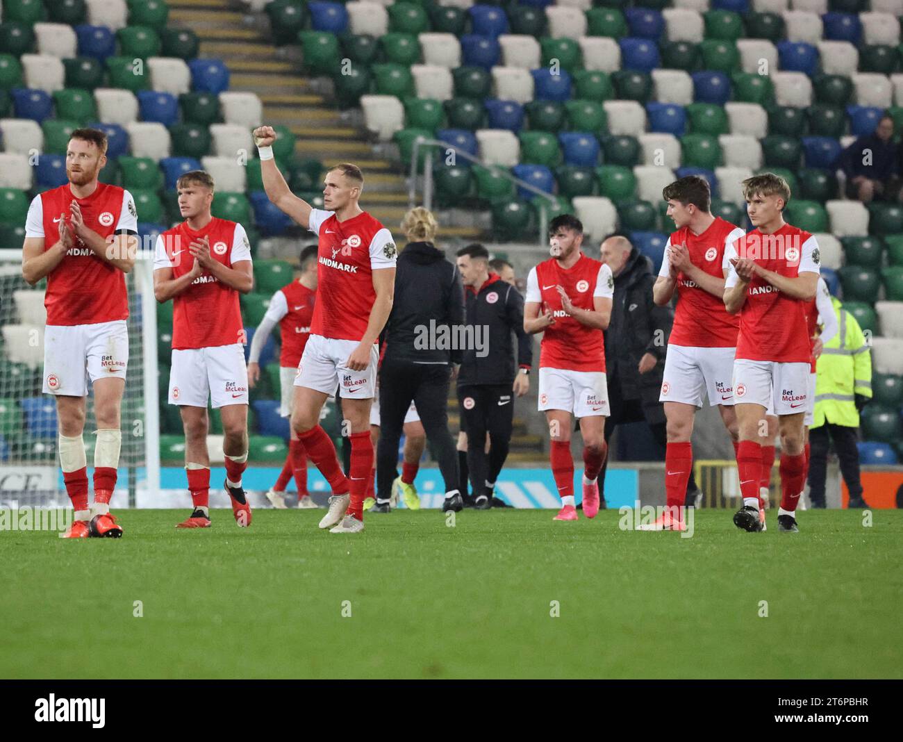 Windsor Park, Belfast, Northern Ireland, UK. 11th Nov 2023. Sports ...