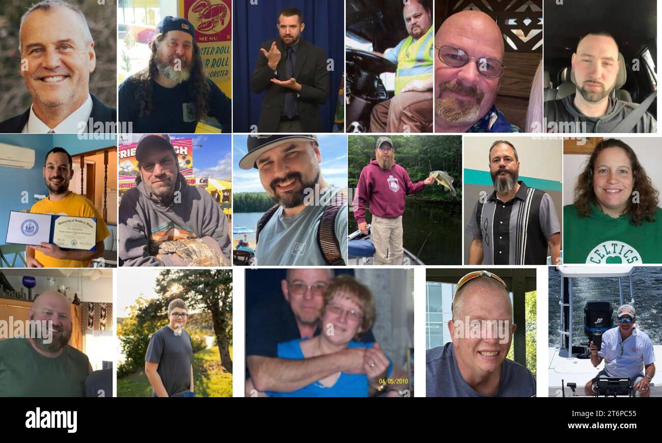 These photos provided by the Maine Department of Public Safety shows ...