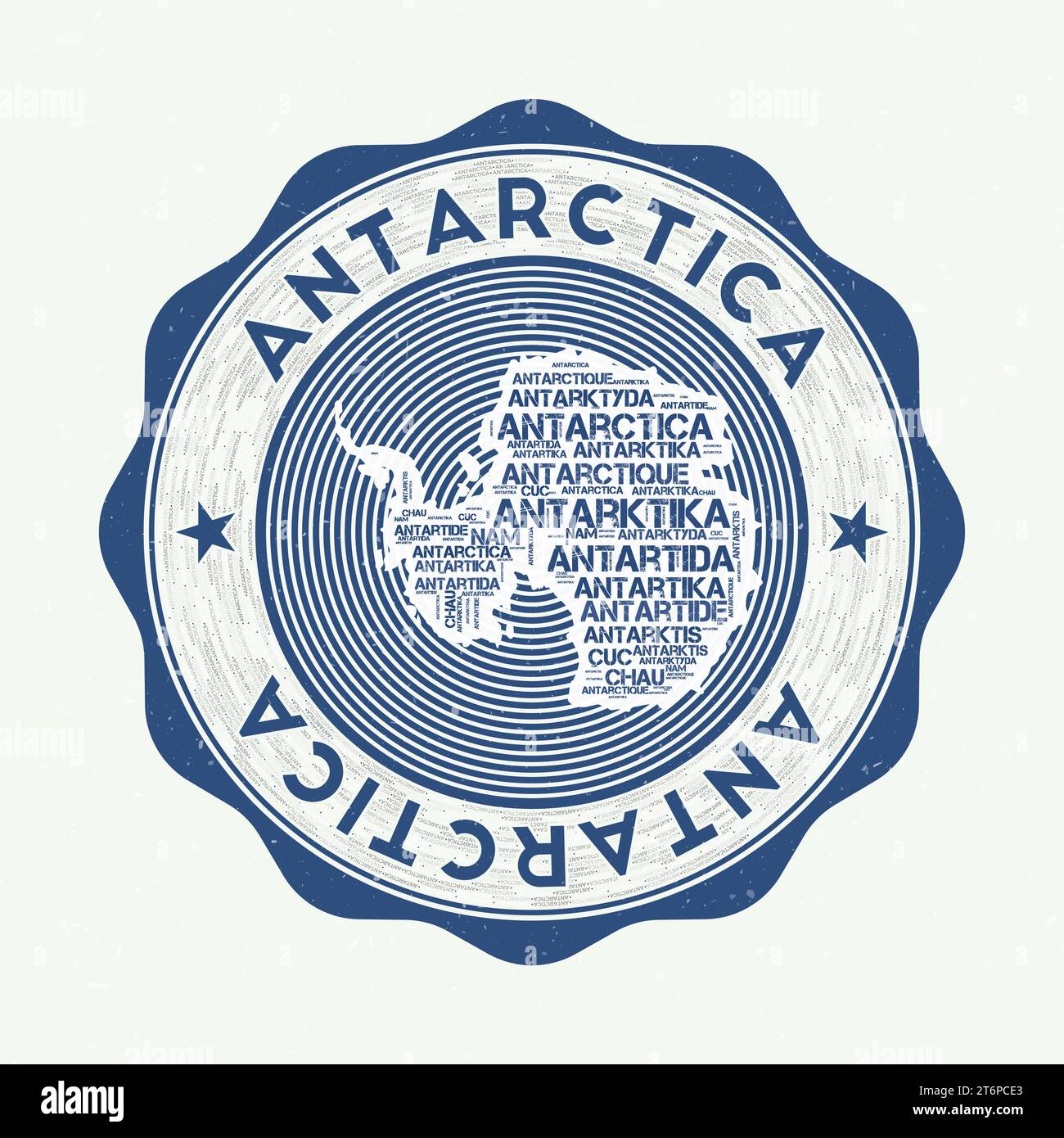 Antartida map Stock Vector Images - Alamy