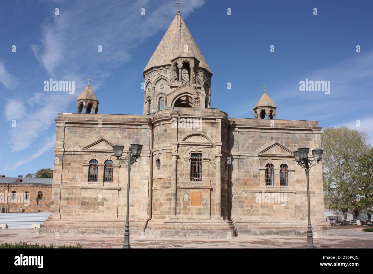 The cathedral at Echmiadzin, Armenia Stock Photo - Alamy