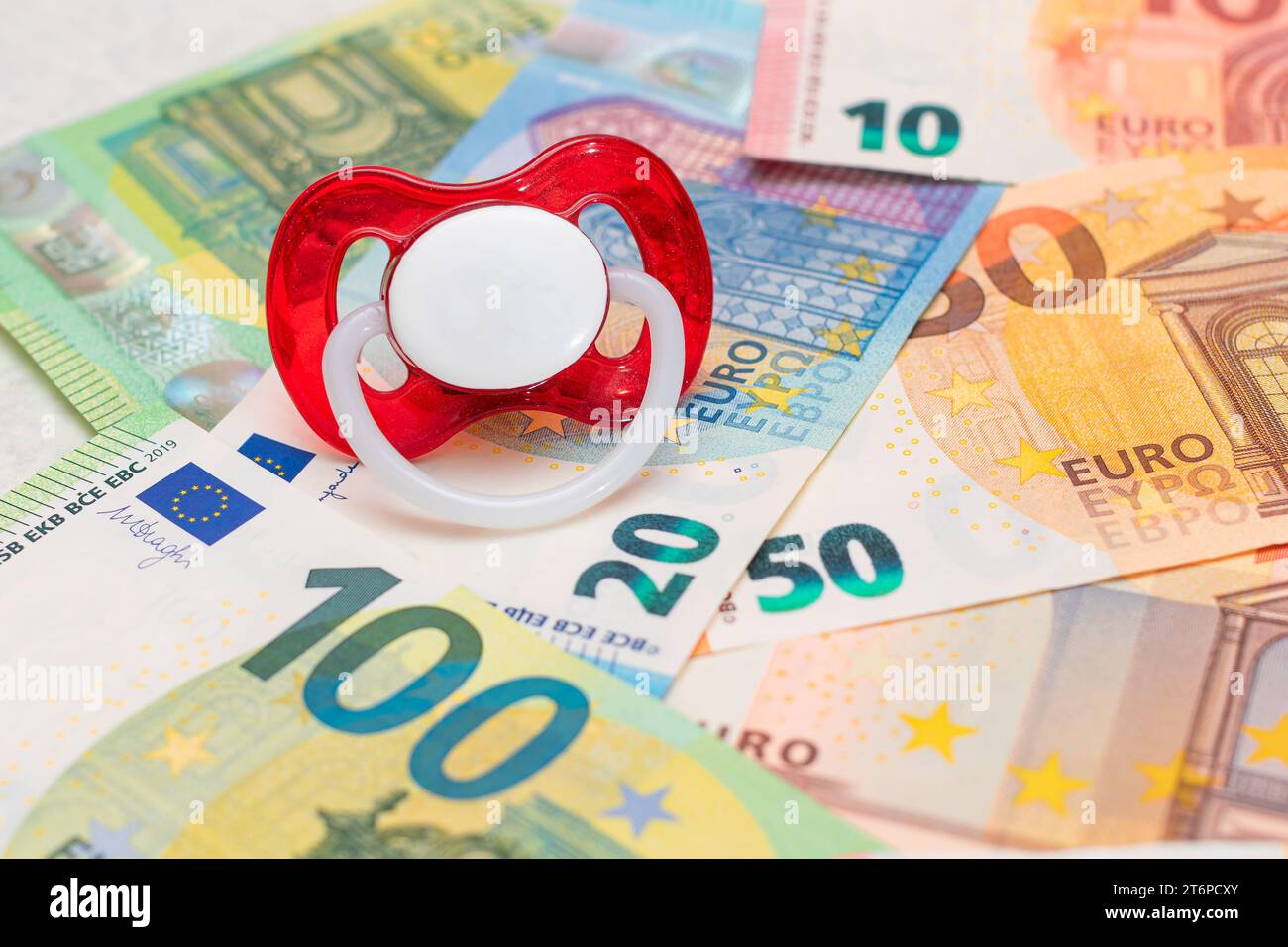 Childfree, Contraception and Birth Control Concept: Baby Pacifier on ...