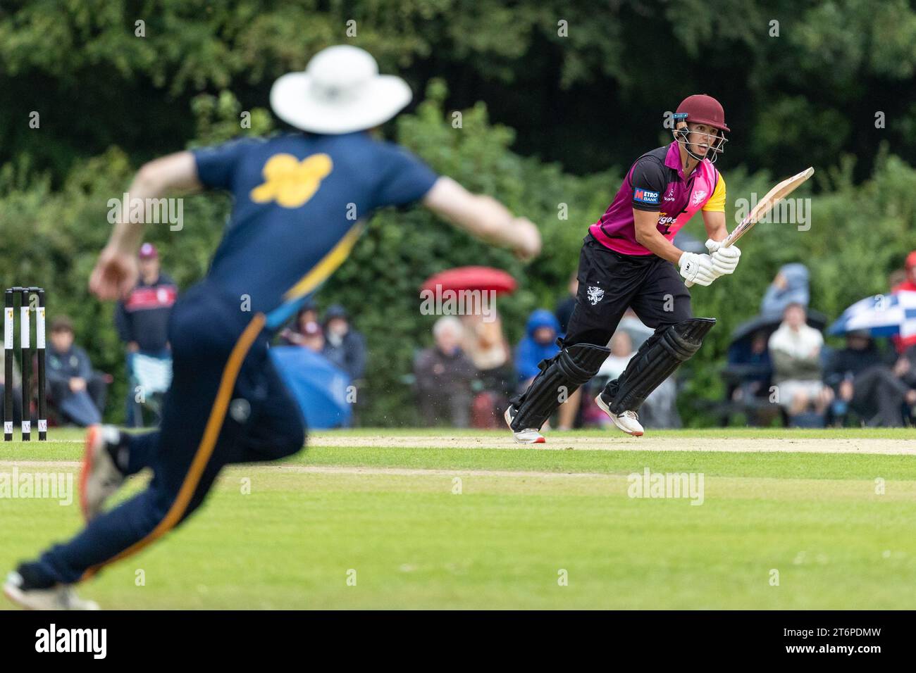Devon thomas cricket hi-res stock photography and images - Alamy