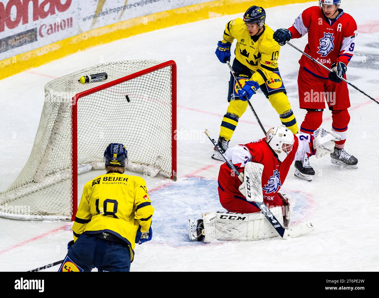 From left Filip Bystedt of Sweden, Fabian Wagner of Sweden, Czech ...