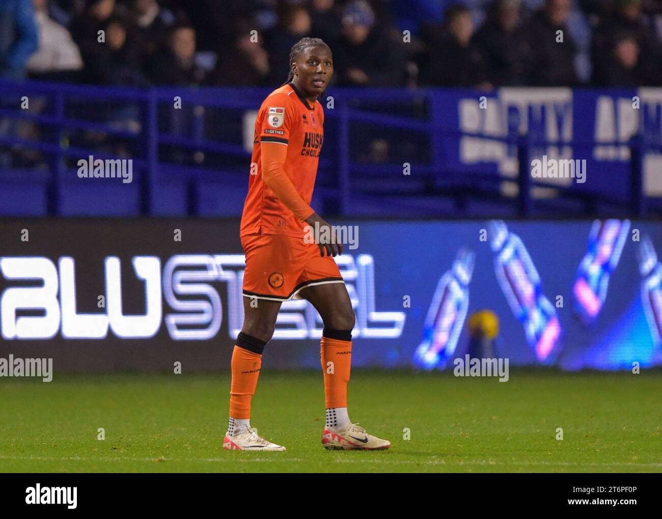 Brooke Norton-Cuffy #17 of Millwall during the Sky Bet Championship ...