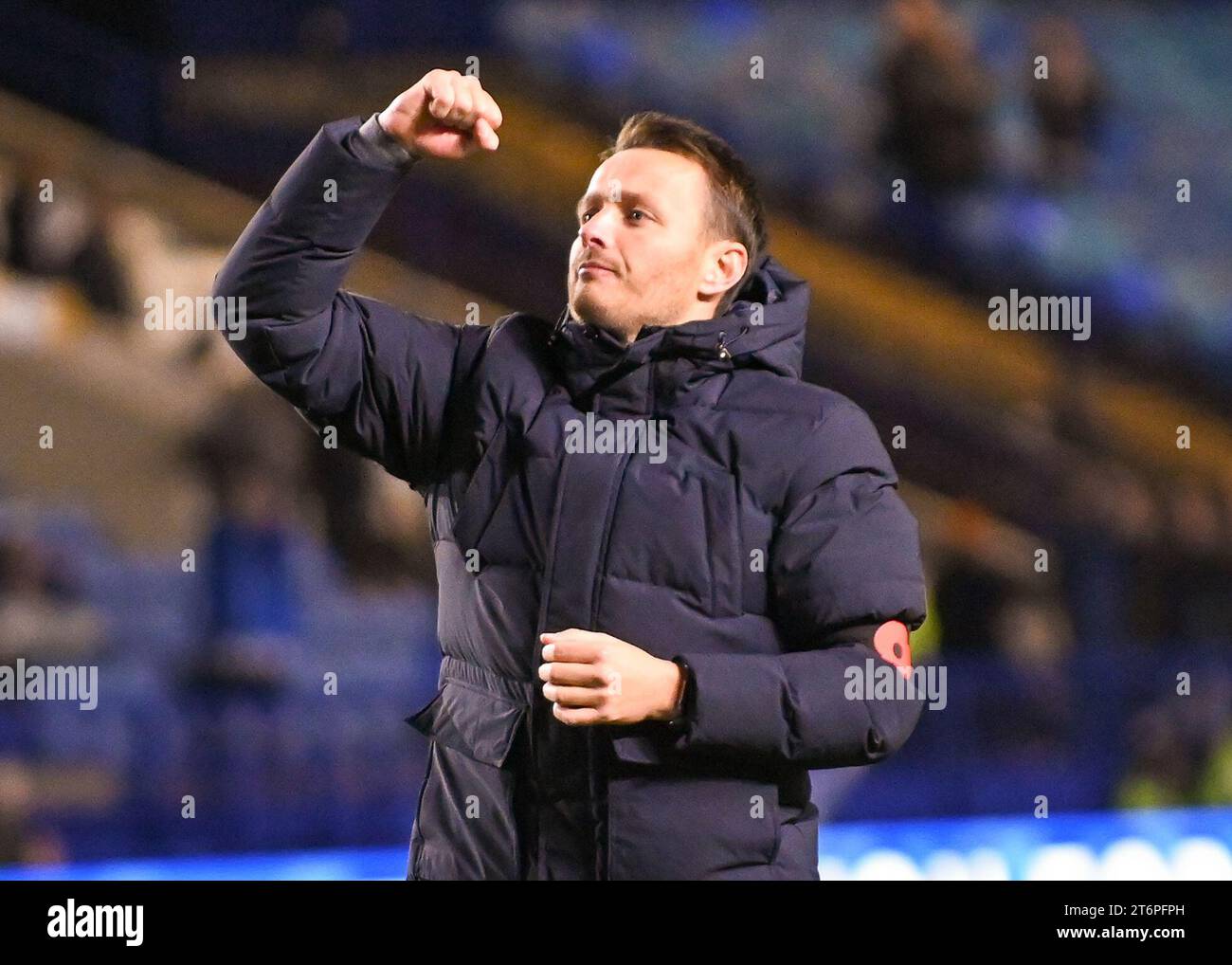Joe Edwards manager of Millwall during the Sky Bet Championship match ...