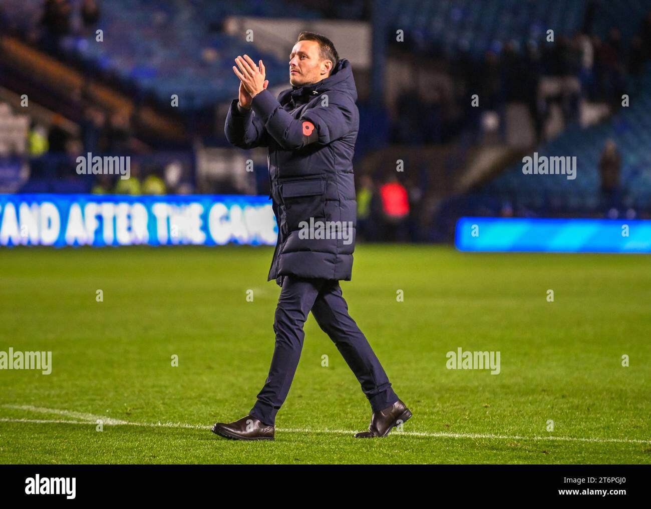 Joe Edwards manager of Millwall during the Sky Bet Championship match ...