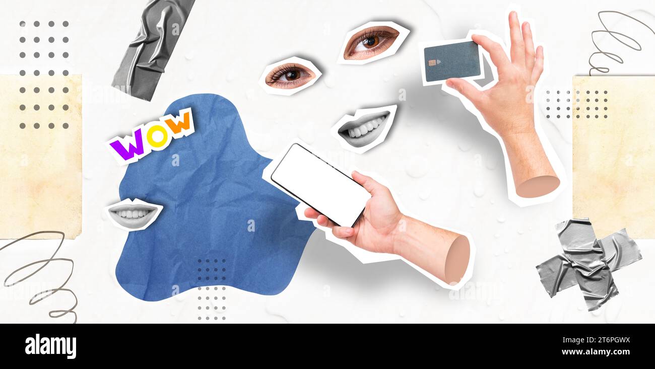 Happy and cheerful mood person using a smartphone, payment for tuition ...