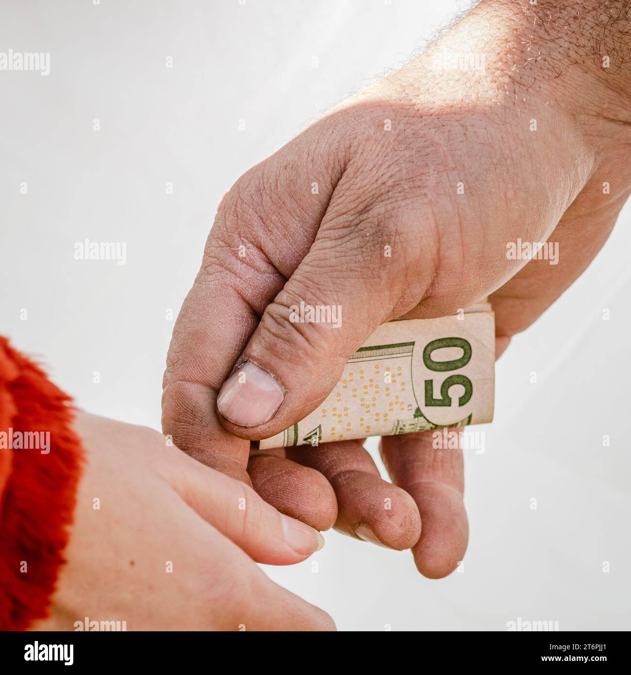 Macro shot of USD currency. USD inflation, US money Stock Photo - Alamy