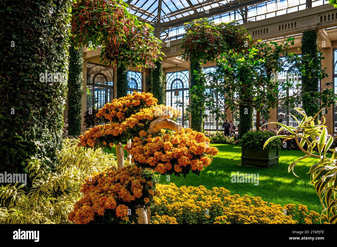 Kennett Square, PA – US – Oct 15, 2023 Horizontal view of the Orangery ...