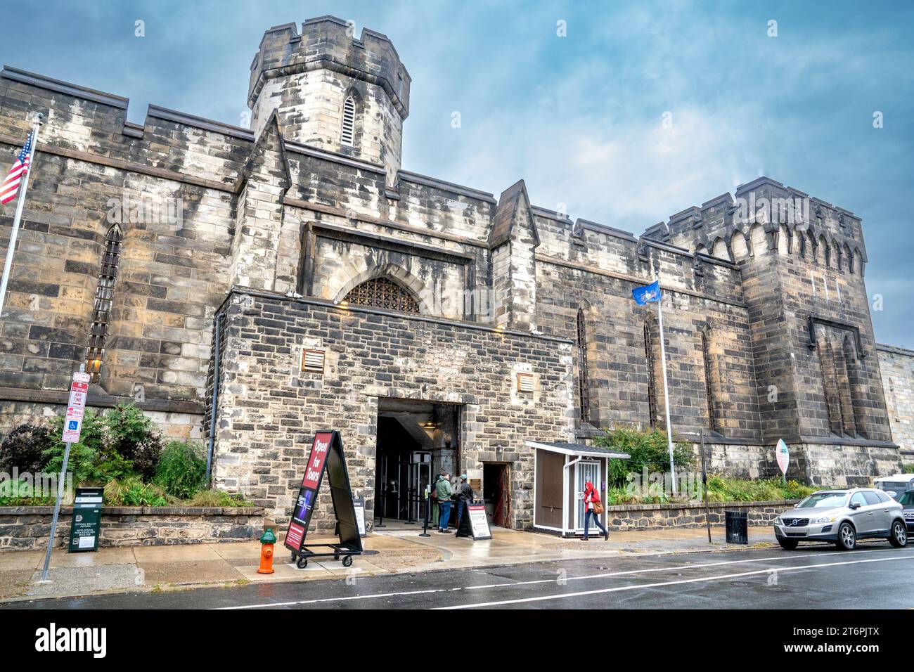 Philadelphia, PA – US – Oct 14, 2023 The Eastern State Penitentiary ...