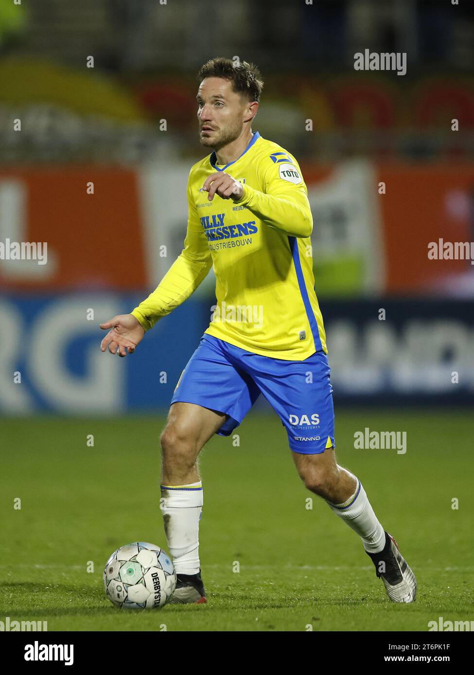 WAALWIJK -Aaron Meijers of RKC Waalwijk during the Dutch Eredivisie match between RKC Waalwijk ...