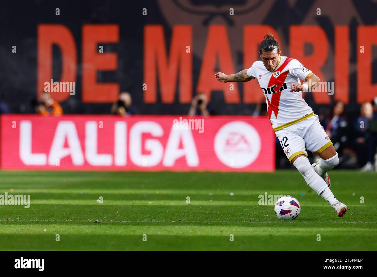 Alfonso Espino of Rayo Vallecano during the Spanish championship La ...