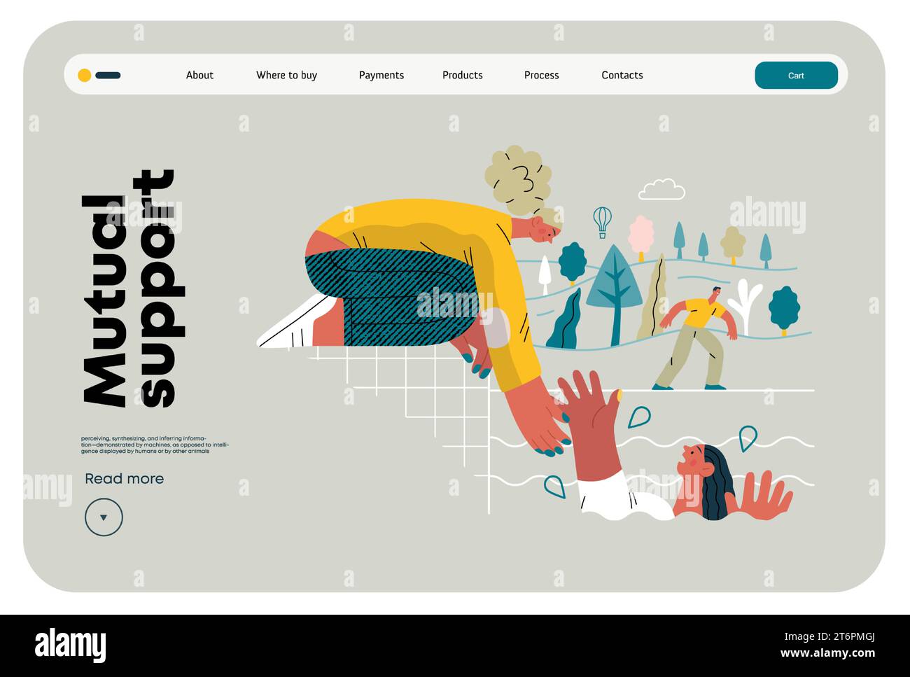 Rescue society Stock Vector Images - Alamy