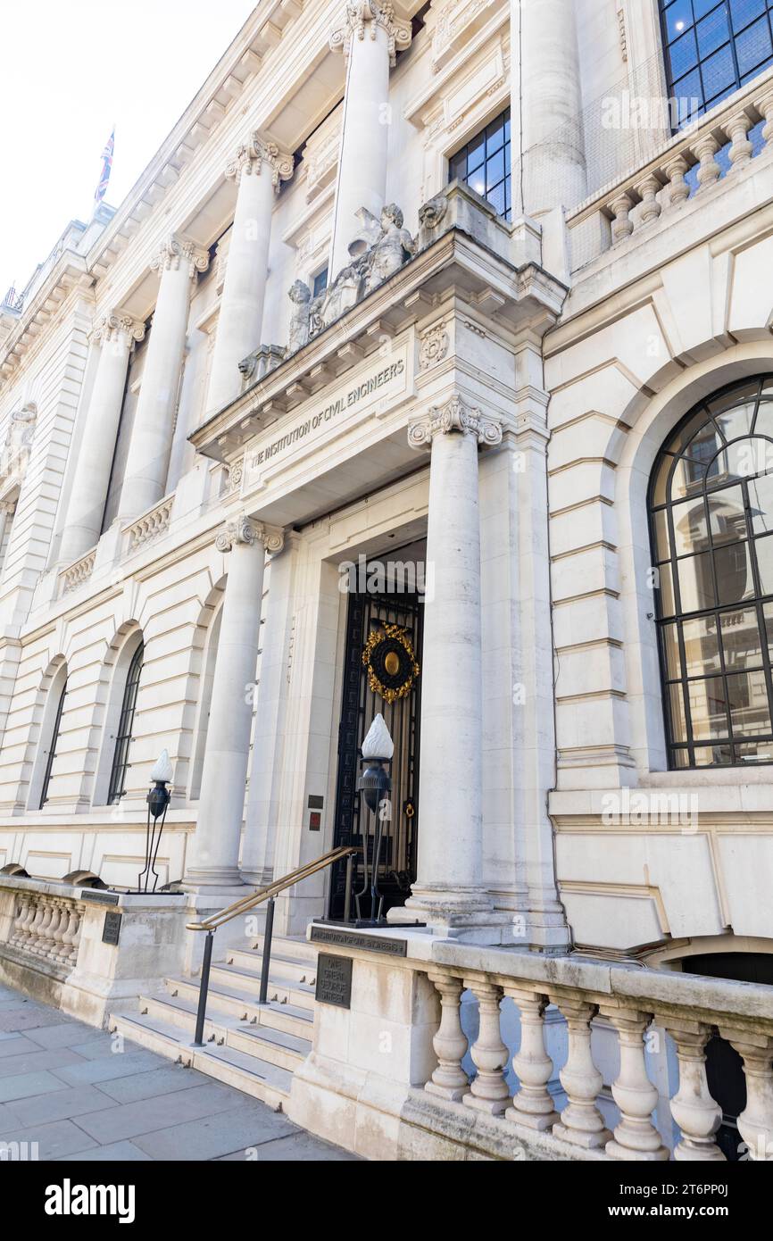 At the institute of civil engineers in central london hi-res stock photography and images - Alamy