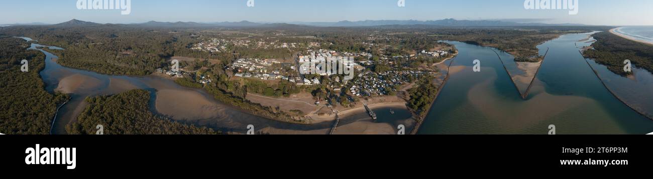 The northern New South Wales town of Urunga Stock Photo - Alamy