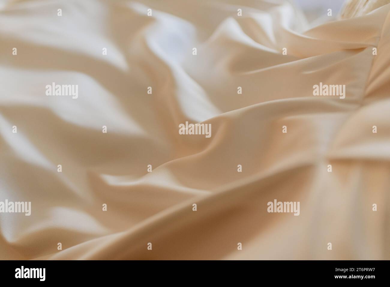 texture of the silky fabric of a white wedding dress Stock Photo - Alamy