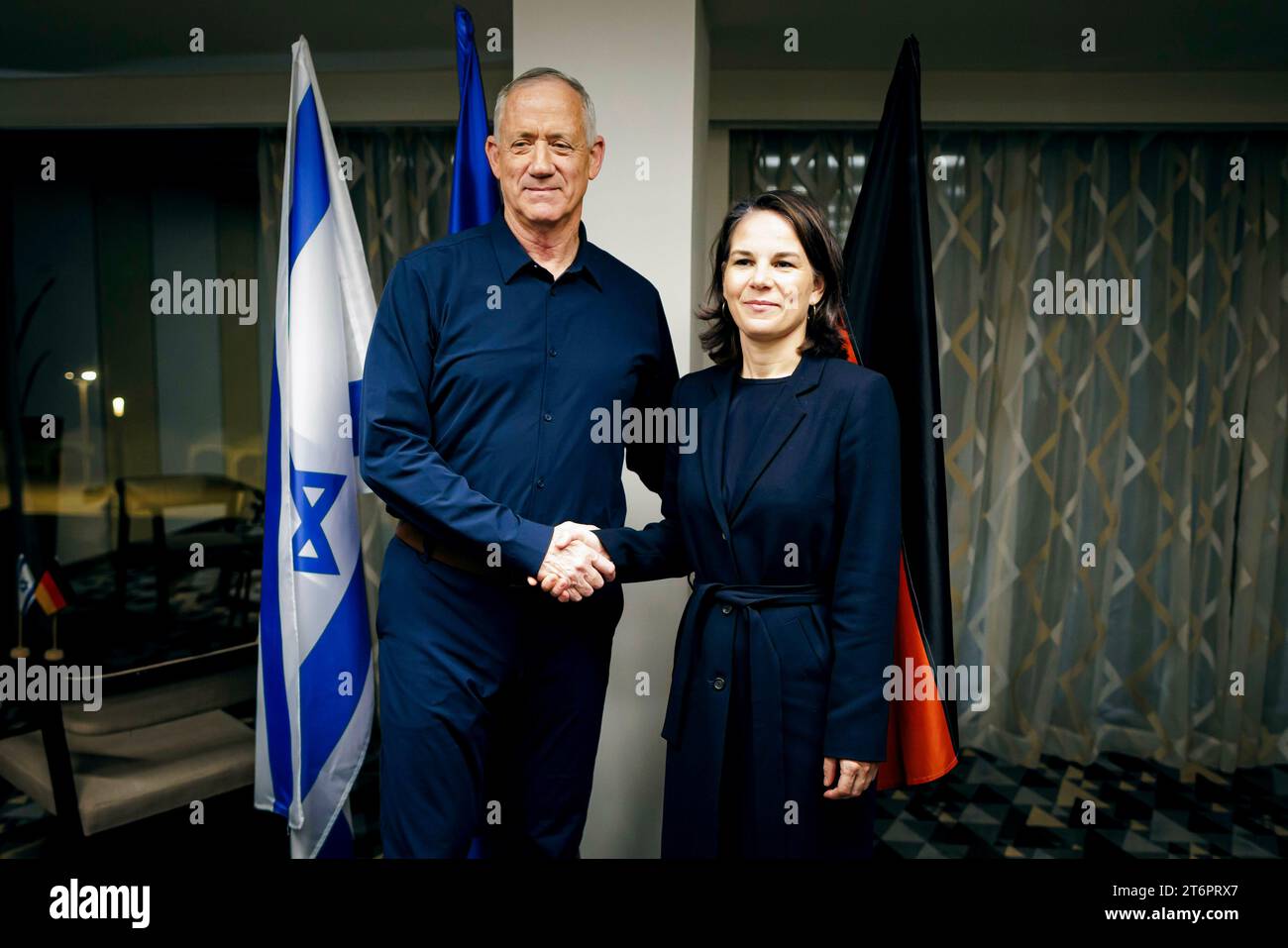 Annalena Baerbock (Buendnis 90/The Greens), Federal Foreign Minister, meets the Israeli ...