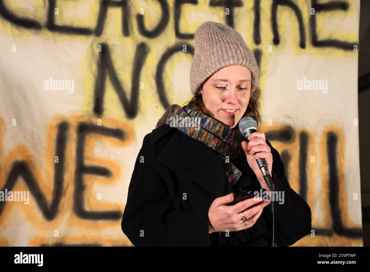 Emily Dische-Becker bei We still need to talk. Ceasefire NOW ...