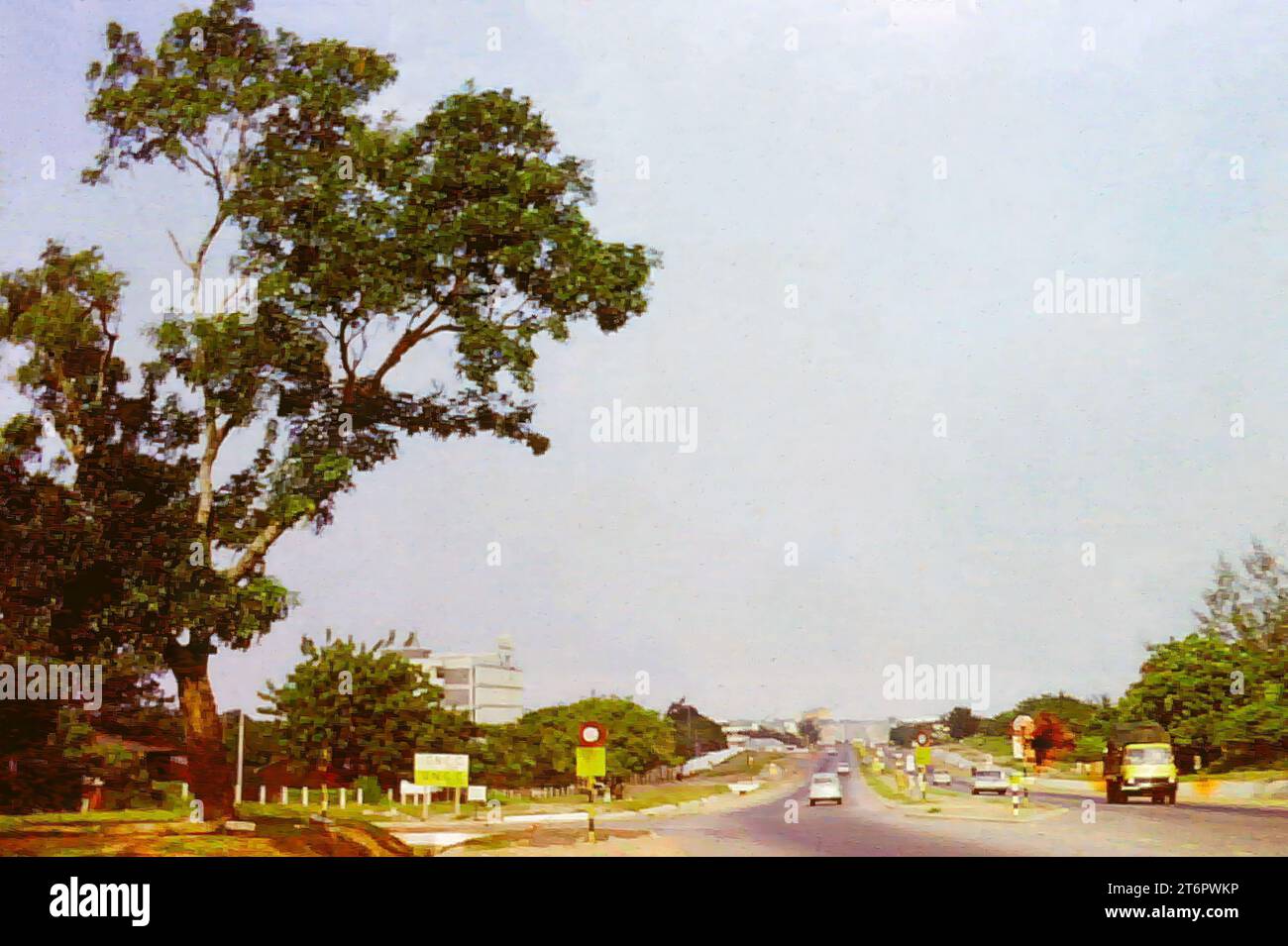 Ghana accra city street view hi-res stock photography and images - Alamy