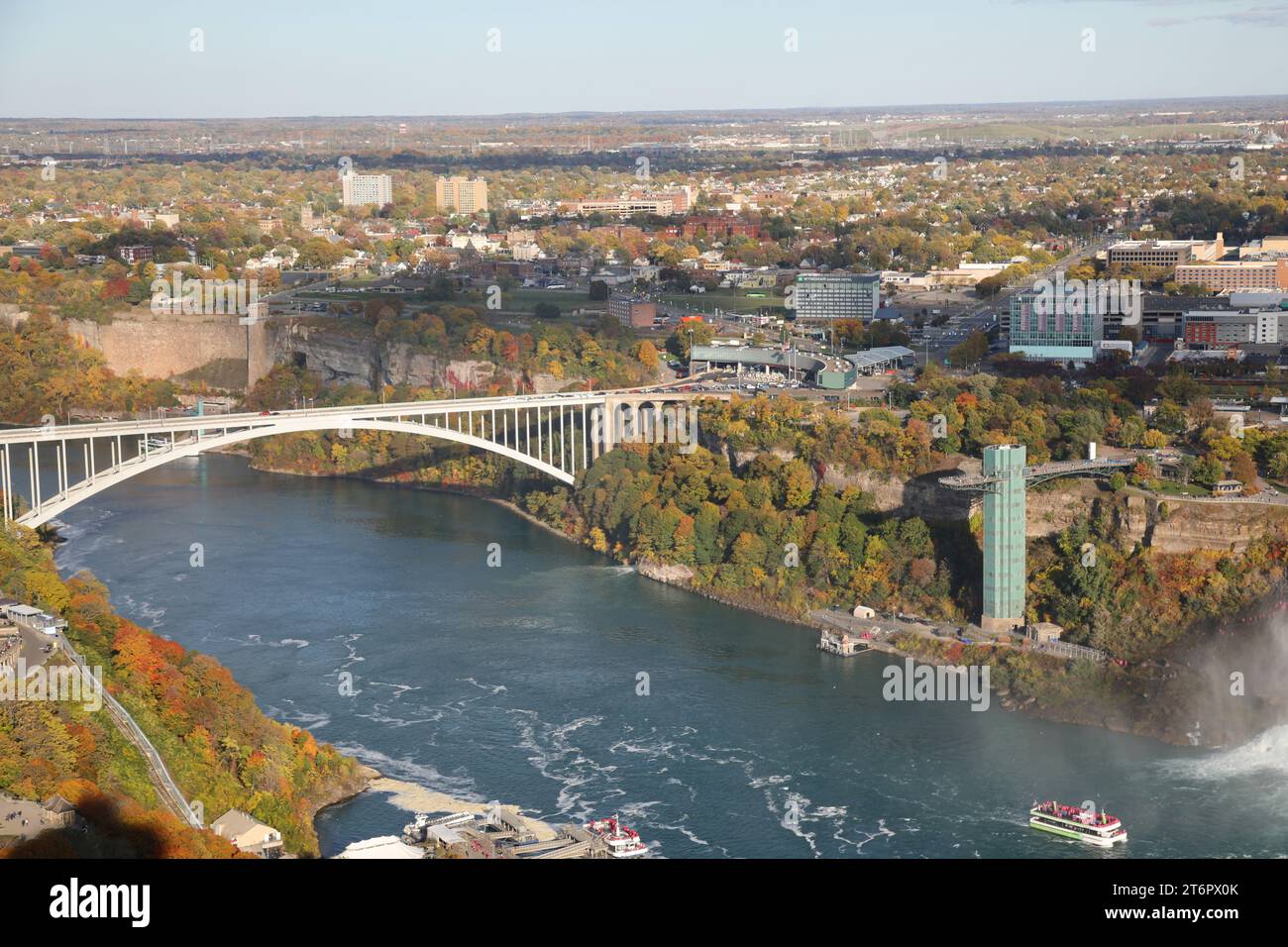 Rainbow bridge niagara hi-res stock photography and images - Alamy
