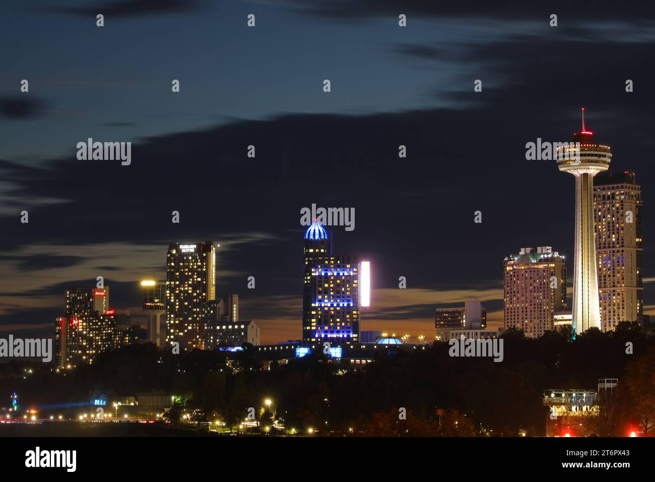 Niagara falls city canada hi-res stock photography and images - Alamy