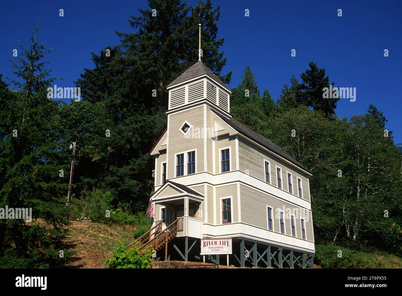 River Life Interpretive Center, Skamokawa, Washington Stock Photo - Alamy