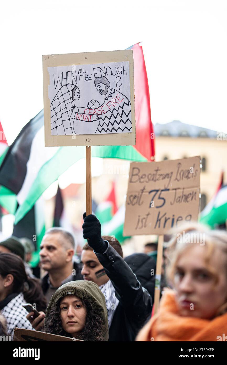 On November 11, 2023, thousands of participants gathered in Munich ...