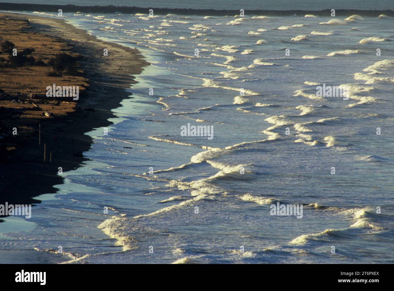 Benson Beach surf from North Head, Cape Disappointment State Park ...