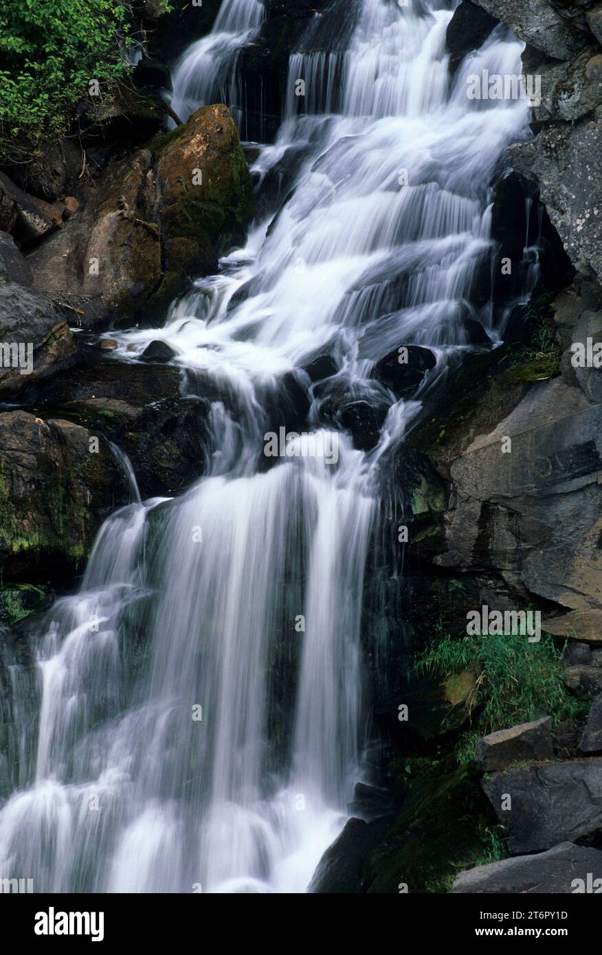 Crystal Falls, Crystal Falls State Park, Washington Stock Photo - Alamy