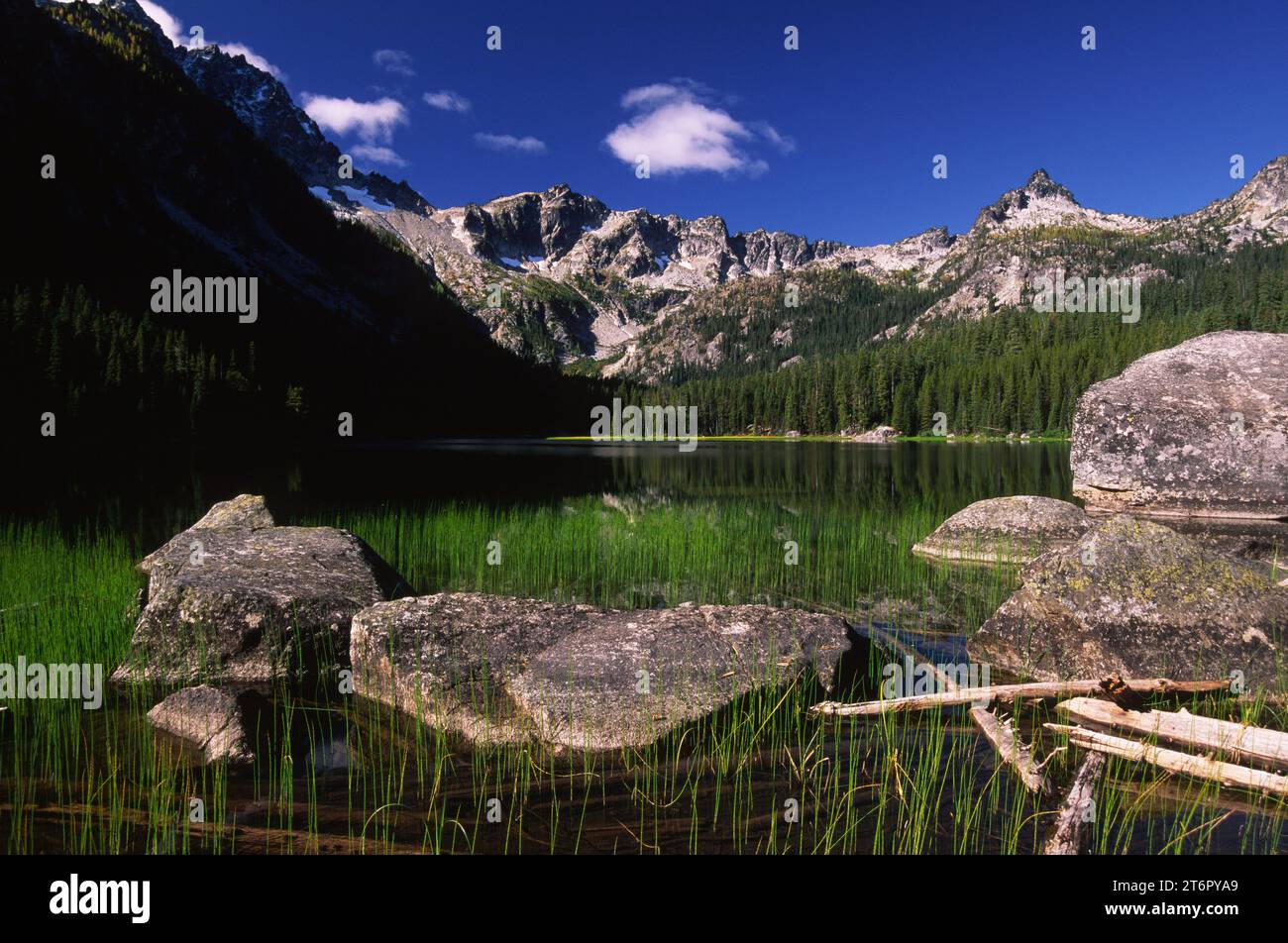 Lake Stuart & Jack Ridge, Alpine Lakes Wilderness, Wenatchee National ...