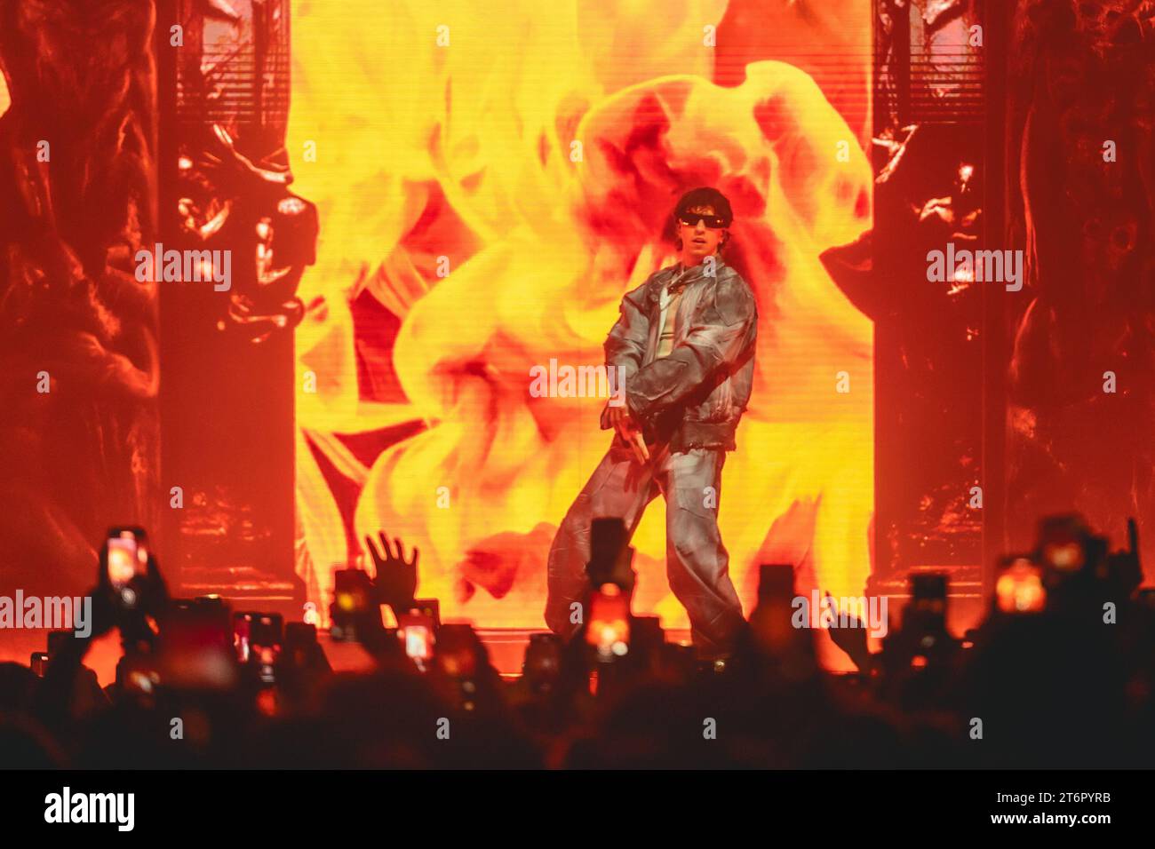 the Genoese rapper Tedua, real name Mario Molinaro, stops in his city ...