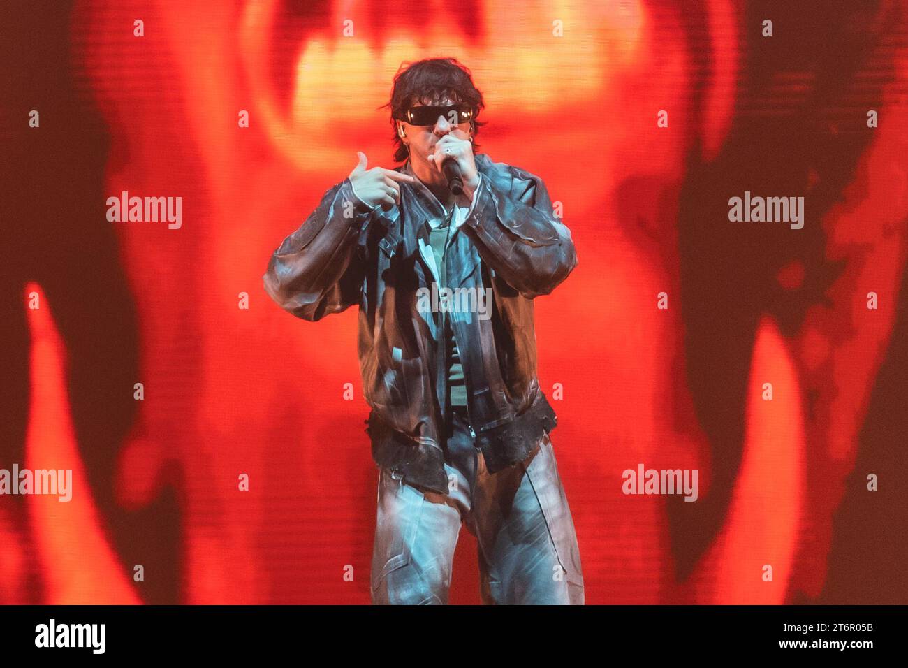 the Genoese rapper Tedua, real name Mario Molinaro, stops in his city ...