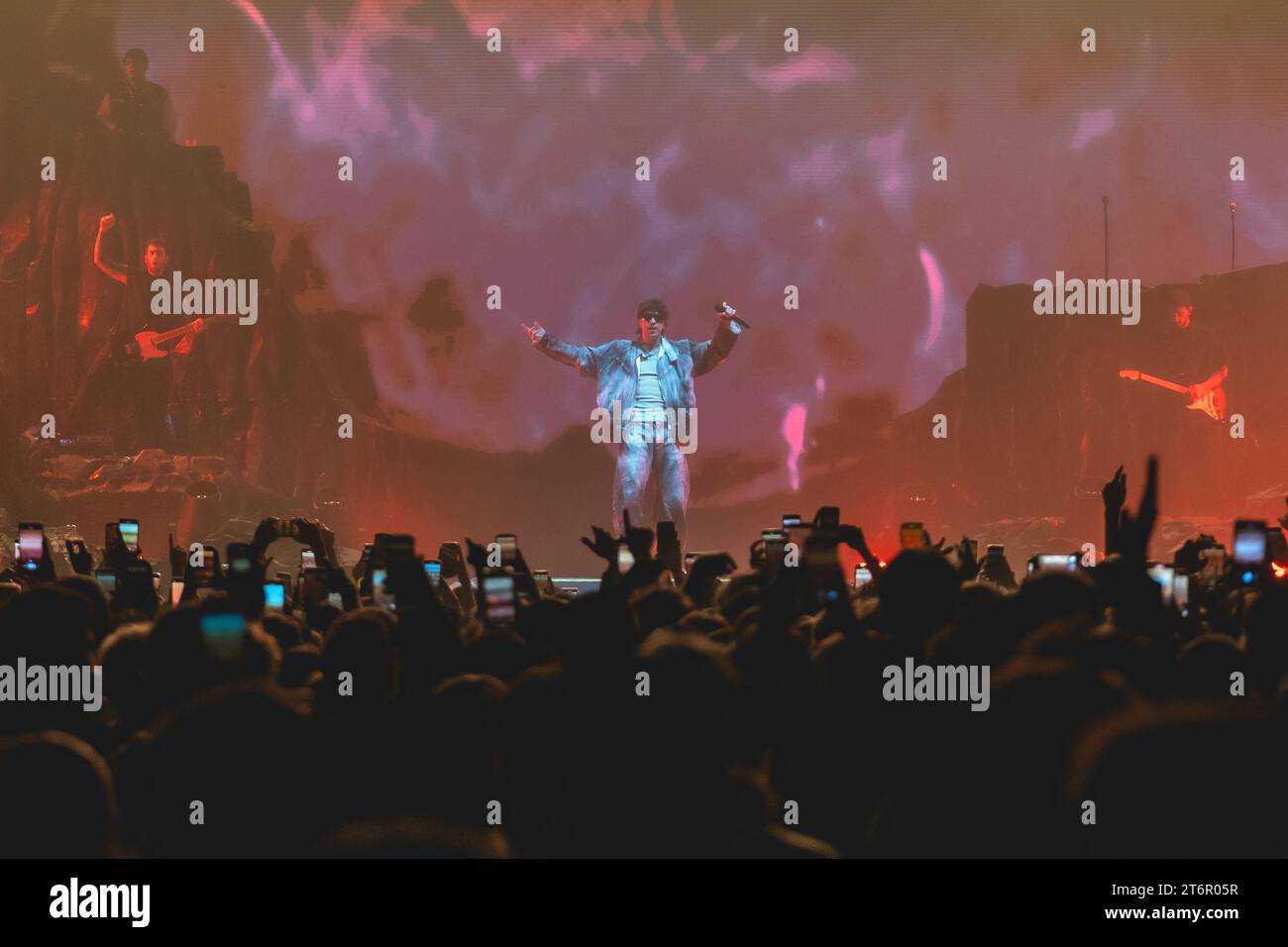 the Genoese rapper Tedua, real name Mario Molinaro, stops in his city ...